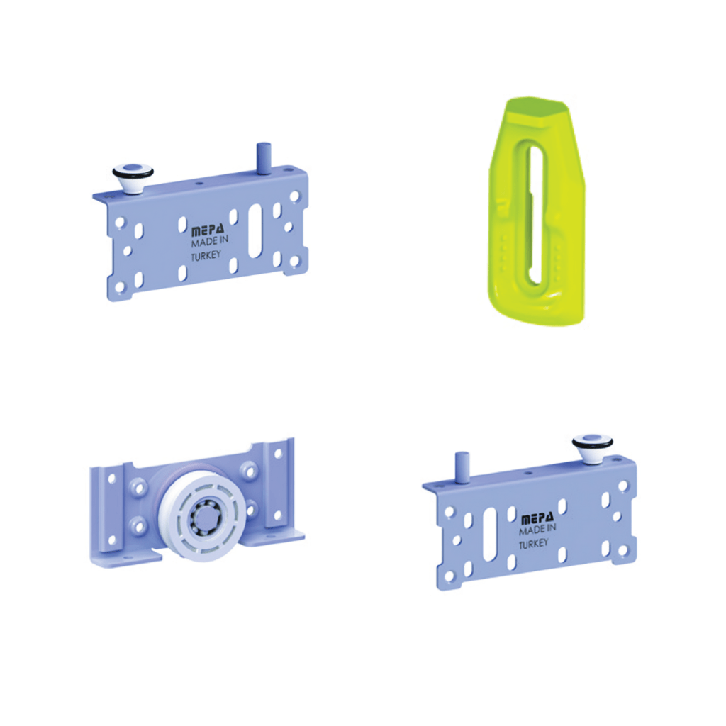 SKM 80 AY Bottom Running Sliding Mechanism – 80 KG ( Double Track) ( 2 ...